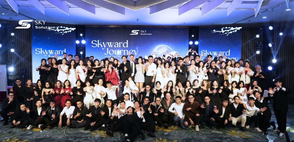 Skyward Journey: Sky Solution’s Year-End Celebration